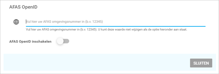 Single sign-on (SSO) inrichten - AFAS Help Center