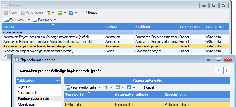 Projectprofielen inrichten - AFAS Help Center